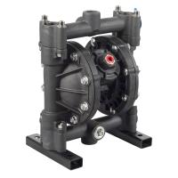 China 1/2 Inch Aluminum Alloy Pneumatic Double Diaphragm Pump 100 PSI 15 GPM for Wastewater Irrigation for sale