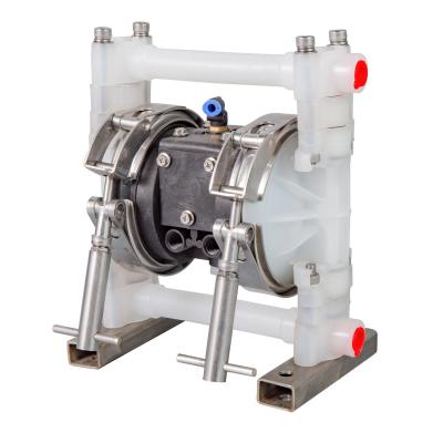 China 3/8 Inch Air Operated Diaphragm Pump - 26.5 L/min Flow Rate, 7 Bar Pressure, Polypropylene Construction for sale