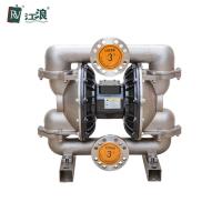 China 3 Inch Stainless Steel Air Diaphragm Pump 270 GPM 120 PSI for Corrosive Fluids and Slurries for sale