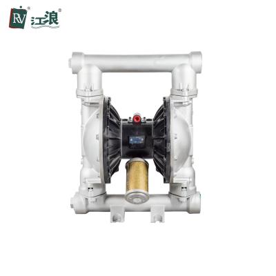 China 2 Inch Air Operated Double Diaphragm Pump Stainless Steel 150 GPM Flow 120 PSI Pressure Positive Displacement for sale
