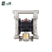 China 1 Inch Stainless Steel Air Operated Diaphragm Pump for Chemicals - 150 LPM Flow Rate, 45 SCFM Air Consumption for sale