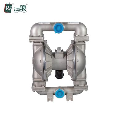 China 2 Inch Stainless Steel Air Diaphragm Pump 570 LPM Flow Rate 120 PSI Pressure Industrial Fluid Handling for sale