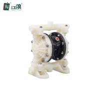 China River Wave Chemical Diaphragm Pump PVDF 8 Bar 15 GPM Capacity for Industrial Fluid Transfer for sale