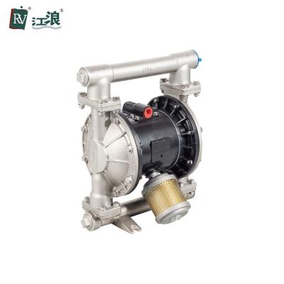 China 1 Inch Stainless Steel Air Operated Diaphragm Pump 0.84 MPa Paint Industry AODD for sale
