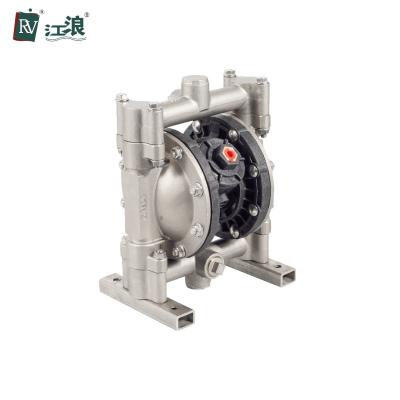 China 3/4 Inch Stainless Steel Air Diaphragm Pump 15 GPM 70m Head for Oil Water Lotion Transfer for sale