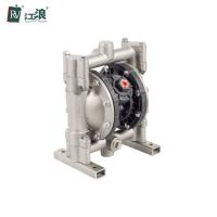 China 1/2 Inch Stainless Steel Air Operated Double Diaphragm Pump 100 psi 15 gpm Explosion Proof for sale
