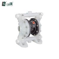 China PP Double Diaphragm Paint Pump 1/2 Inch with PTFE Membrane - 15 GPM Capacity, 100 PSI Pressure for Water Transfer for sale