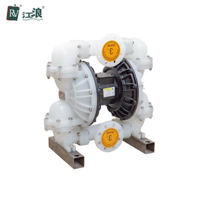 China Air Operated Plastic Diaphragm Pump 150L/min 0.84Mpa Flange Connection for sale