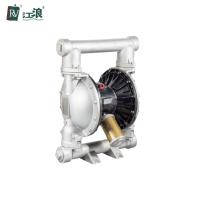 China AISI 316 Stainless Steel Air Operated Diaphragm Pump 2 Inch for Food Liquid Yeast with 80m Head and 7m Suction Lift for sale