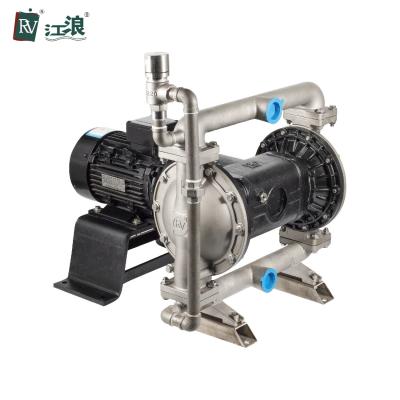 China 1 1/2 Inch SS316 Pneumatic Diaphragm Pump - 6 m³/h Flow Rate, 0.6 MPa Pressure for sale