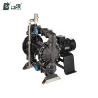 China 15 GPM Electric Diaphragm Pump with 3KW Motor for Mud and Fuel Transfer - 0.6MPa Pressure for sale