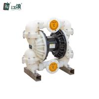 China 3-inch Oil Free Chemical Diaphragm Pump PVDF Acid Resistant 270 GPM Pneumatic for sale