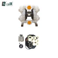 China 3 Inch Polypropylene Diaphragm Pump with Flange Connection - 80mm Chemical Air Operated Duplex Design for sale