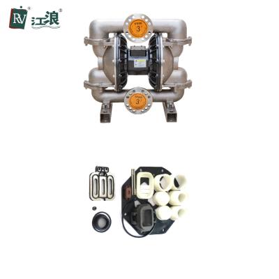 China 3-Inch Polypropylene Diaphragm Pump 270 GPM 120 PSI Stainless Steel Industrial Grade for sale