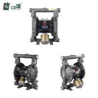 China 1 Inch Air Operated Double Diaphragm Pump 40 GPM Aluminum Alloy Slurry for sale