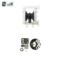 China Kynoar PVDF Diaphragm Pump 120 PSI 90 GPM Chemical Transfer Pump with 1-1/2 Inch Ports for sale