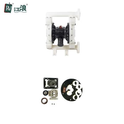 China Kynoar PVDF Diaphragm Pump 120 PSI 90 GPM Chemical Transfer Pump with 1-1/2 Inch Ports for sale