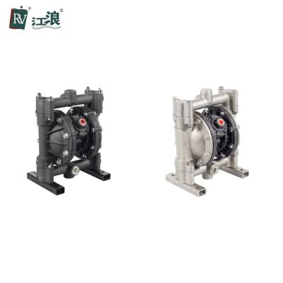 China 3/4 Inch Air Operated Metallic Diaphragm Pump Hytrel Membrane 100 Psi for sale