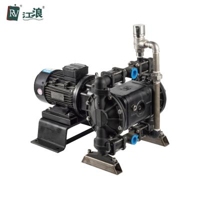 China Electric Motor Diaphragm Pump 5.5KW 22m³/h Flow for Fuel and Abrasive Fluid Transfer with 3 Inch Inlet for sale