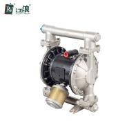 China 1 Inch Stainless Steel Diaphragm Pump with 80m Head and 5mm Particle Capacity for Brewing Applications for sale