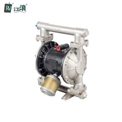 China 1 Inch Stainless Steel Diaphragm Pump with 80m Head and 5mm Particle Capacity for Brewing Applications for sale