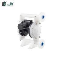 China Membrane Santoprene Diaphragm Pump PP 1 Inch Plastic Double - 40 GPM Flow Rate, 120 PSI Working Pressure for sale