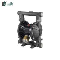 China 1 Inch Aluminum Diaphragm Pump 8 Bar Pressure for Sewage Treatment with Pneumatic Operation and 45 scfm Air Consumption for sale