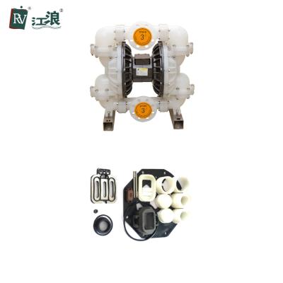 China 3 Inch Air Diaphragm Pump Polypropylene PP 275 GPM 0.84 MPa Industrial Pneumatic Pump for sale