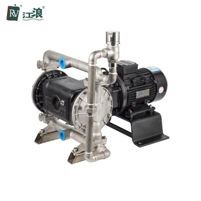 China 1 Inch Electric Diaphragm Pump Stainless Steel 316 for Oil & Corrosive Fluids 0-100°C Temperature Range for sale