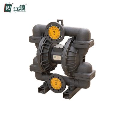China 3 Inch AODD Pump Assembly Ductile Iron PTFE Membrane - 270 GPM Flow Rate, 120 PSI Working Pressure for sale