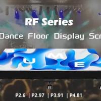 China Indoor Outdoor P3.91 P4.81   P2.976 Full Color Interactive500*500mm  Led Dance Floor Display Screen for sale
