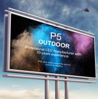 China P5 160mm*160mm SMD 2727 Outdoor Full Color Display and Led Module Display Screen for sale