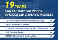 China Rental Led Display Outdoor Full Color P3.91 Led 500x500mm Die Cast Aluminum Display Screens for sale