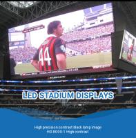 China Sport Stadium Perimeter LED Display Basketball Perimeter Led Screen for Football Large Stadium Led Display Screen for sale