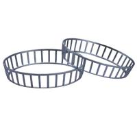 China Cylindrical Roller Bearing Cages Material Steel Single Row Bearing Cage For Bearing Applications for sale