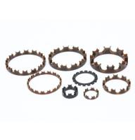China Bearing Nylon Cages 6201 Bearing Retainers Of Various Material Balls for sale