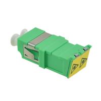 China LC APC UPC PC Fiber Optic Adapter 1 2 4 Ports Low Insertion Loss 0.2 dB for sale