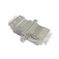 China LC APC UPC PC Fiber Optic Adapter 1 2 4 Ports Low Insertion Loss 0.2 dB for sale