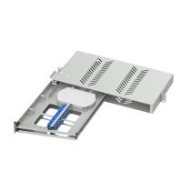 China 24 Ports LC UPC Swing Type Fiber Optic Patch Panel for Sub Optic Distribution Frame for sale