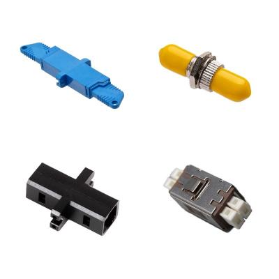 China E2000 ST MU MTRJ Fiber Adapter Low Insertion Loss 0.2 dB for 1 or 2 Port Configurations for sale