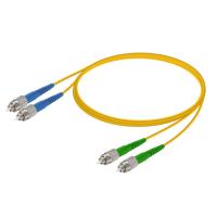 China FC Fiber Optic Pigtail Patchcord Single Mode 0.9mm 3.0mm for FTTX Network for sale