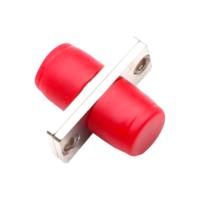 China 1 Port Square Rectangular big D small D simplex duplex APC UPC PC FC Adapter for FTTH FTTB FTTX Network for sale