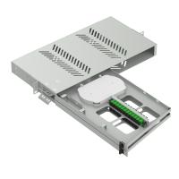 China FTTX 24 Ports Sub ODF Swing Type SC APC Fiber Optic Patch Panel for Optical Equipment for sale