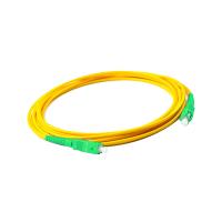 China SC APC Fiber Optic Patchcord Low Insertion Loss 0.25 dB for FTTH Networks for sale