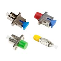 China Zirconia Sleeve LC FC ST SC Hybrid Fiber Optic Adapter Coupler ≤0.2dB Loss for sale