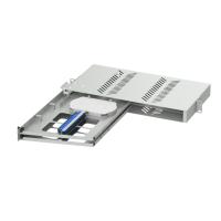 China Data Center Optimal 24 Ports 19 Inch Swing Type SC UPC Fiber Optic Patch Panel Sub ODF for sale