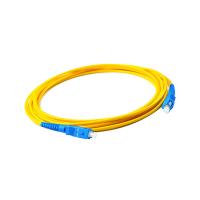 China SC UPC Fiber Optic Patchcord Low Insertion Loss 0.25 dB for High Speed Optical Connection for sale