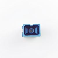 China 1 Port PBT Material Earless Dustproof Simplex Coupler SC Optic Fiber Adapter with UPC for sale