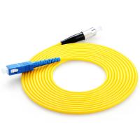 China Optical Fiber Connection Function Customizable Length SC FC Optic Fiber Patchcord for sale