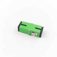 China SC APC Earless Dustproof Simplex Coupler for Optical Fiber Active Connection in FTTH for sale